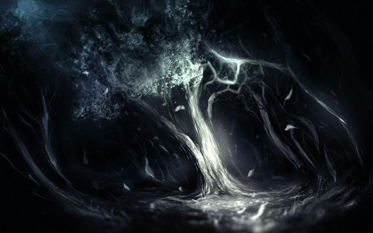 阴暗森林 误入小村庄