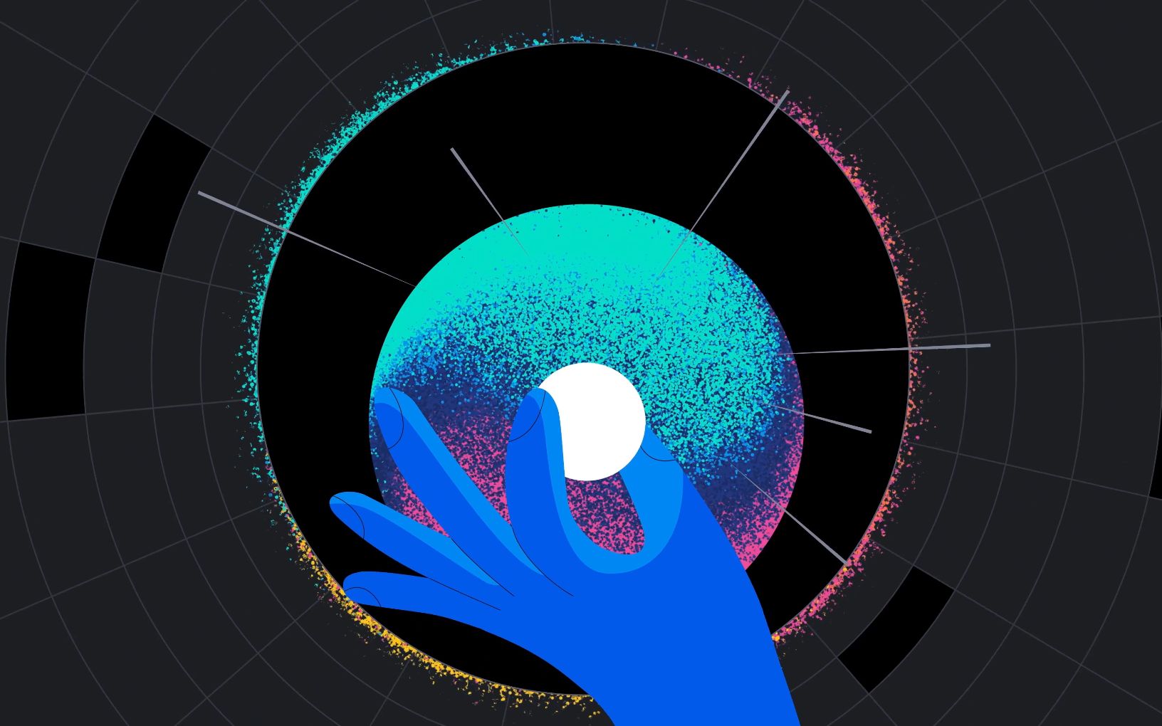 【二维动画】创意简约科技蓝风格解说动画动态设计《ElasticON ...