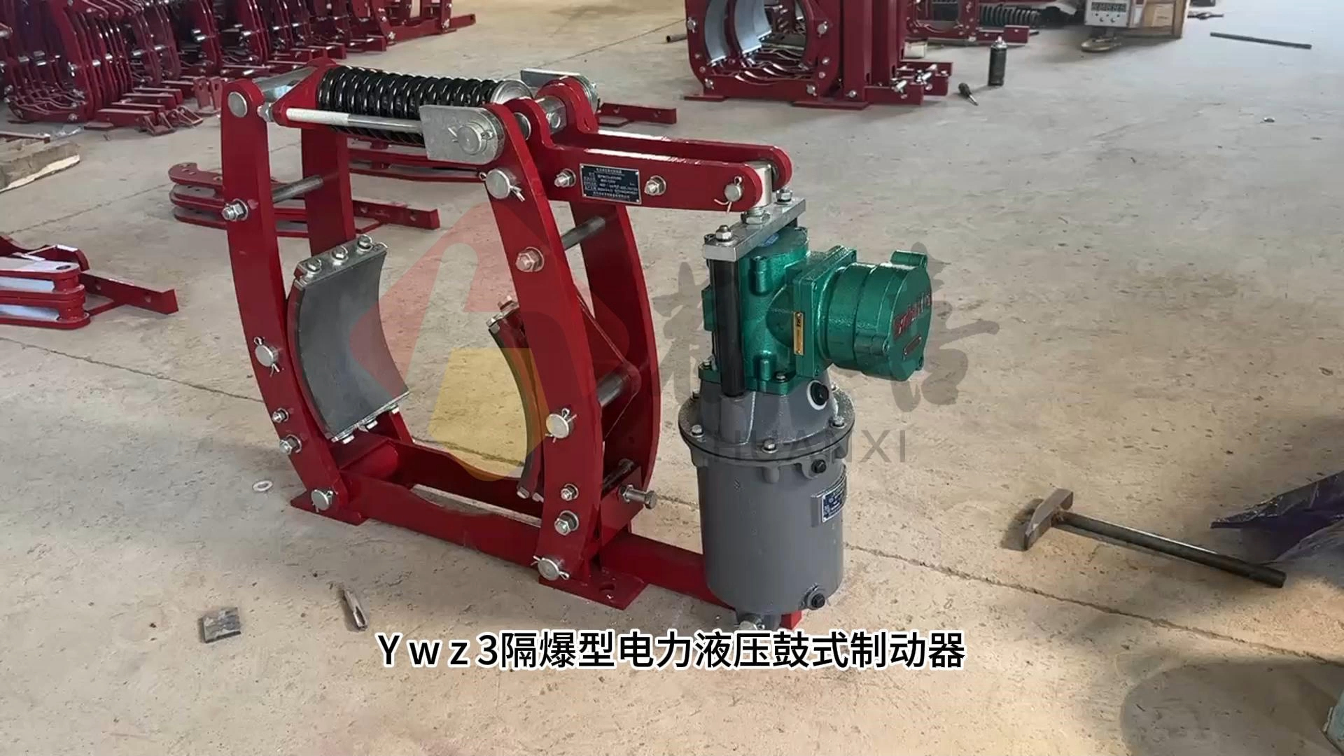 BYWZ3隔爆型鼓式制动器制动平稳,安全可靠