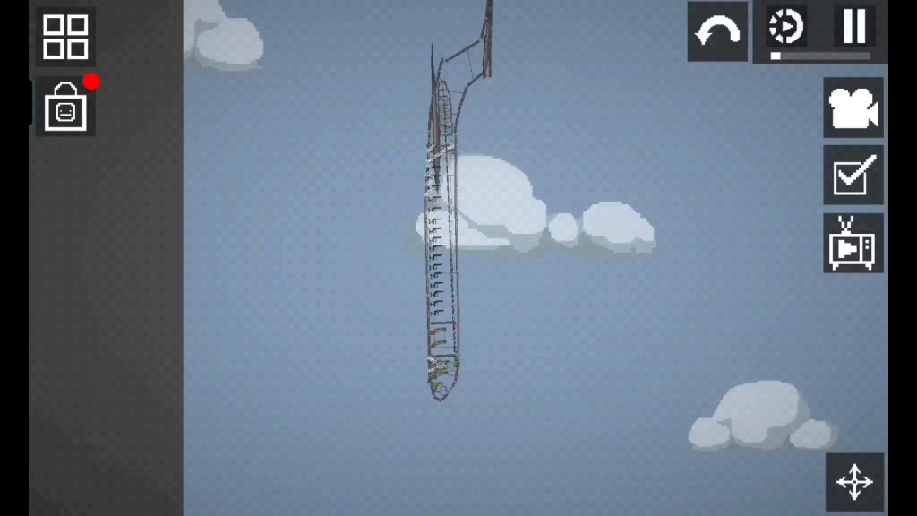 乱搞的md80飞机垂直坠毁_航天模拟器_演示