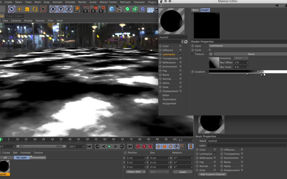 C4D 植物花 运动样条制作教程