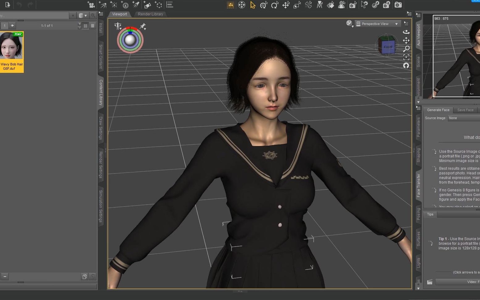 DAZ导入iclone教程,公式:DAZ+CC=iclone,你也能轻松学会