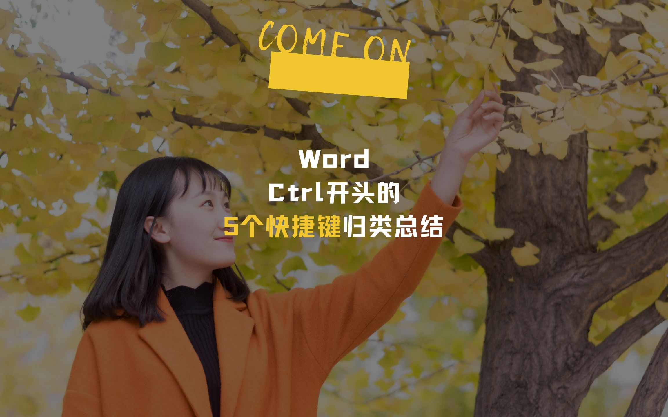 Word中Ctrl + L到Ctrl + P的五个快捷键总结