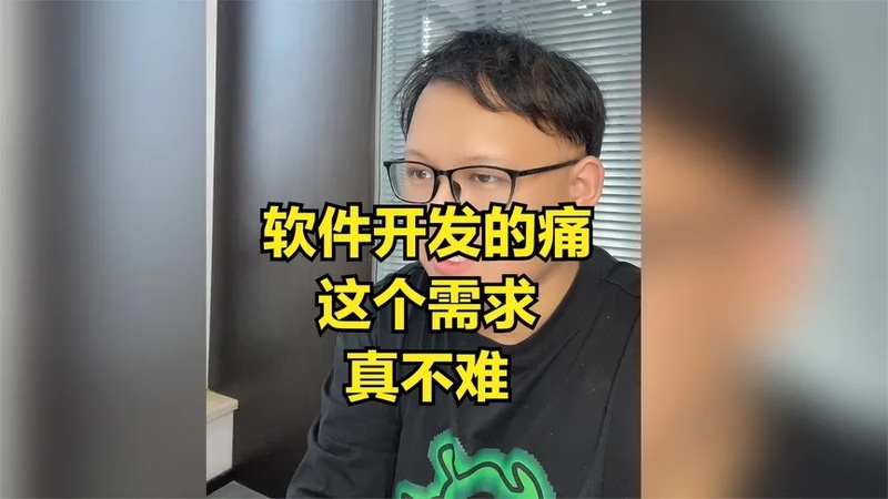 软件开发的痛,这个需求真不难,我的预算很充足
