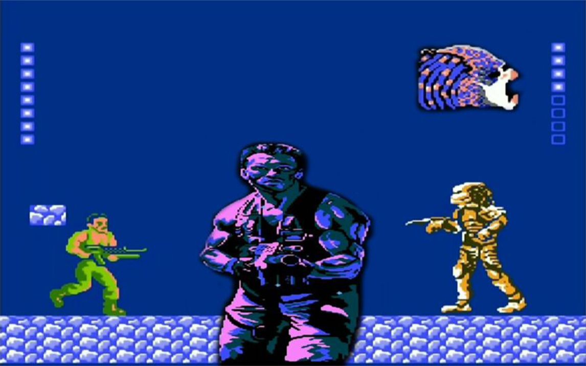 红白机 铁血战士:童年经典,这游戏会让人头皮发麻_单机游戏热门视频