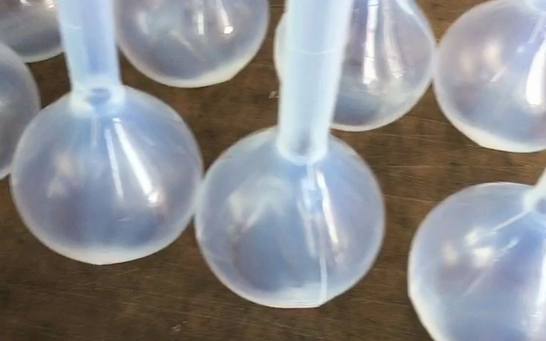 微量元素分析PFA定容瓶耐氢氟酸透明聚四氟乙烯容量瓶A级包过检附...