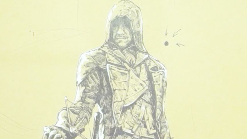 4分钟从火柴人变成帅气的刺客信条艾吉奥!