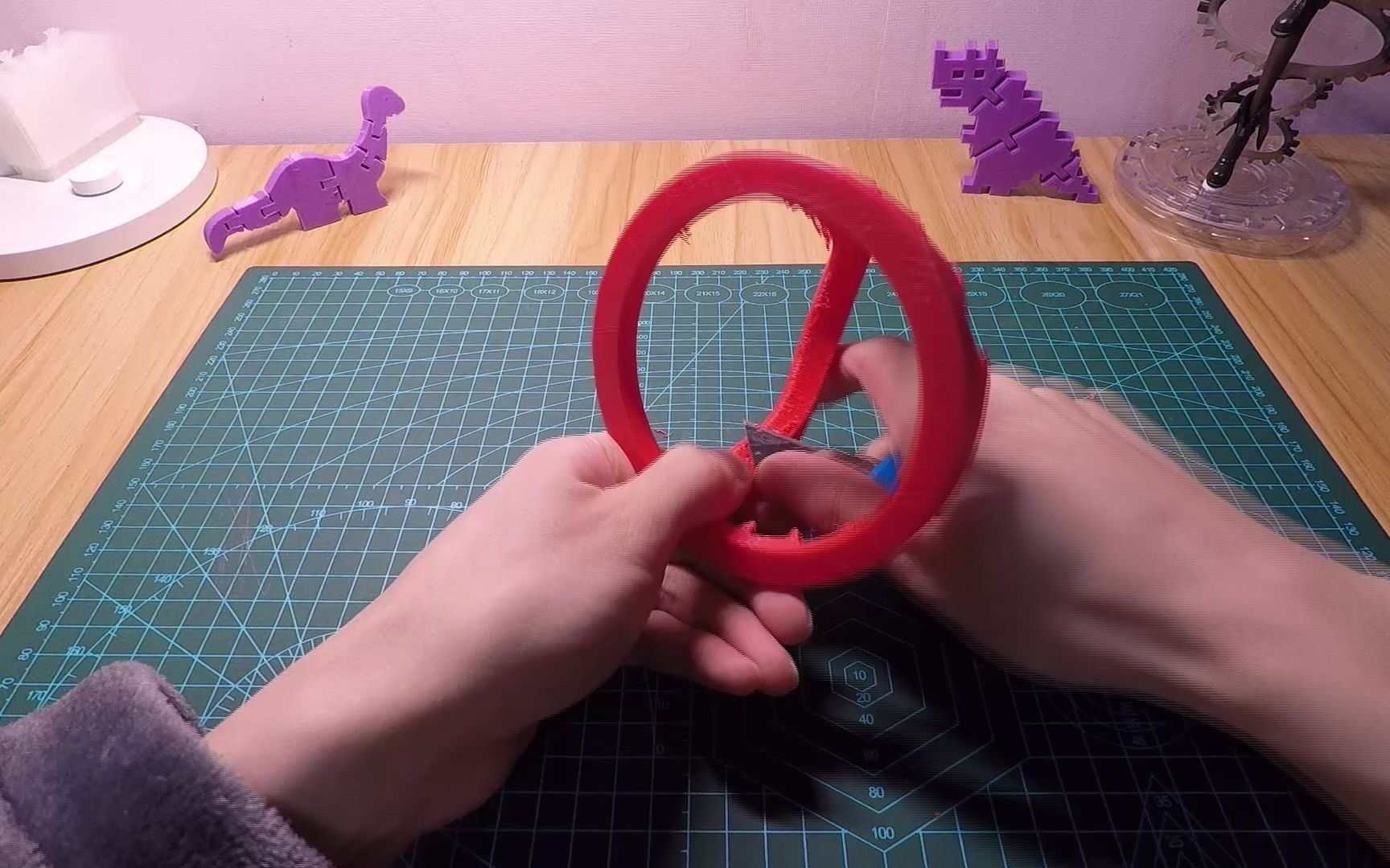 【3D打印】一个简易的手机支架,打印出来试试