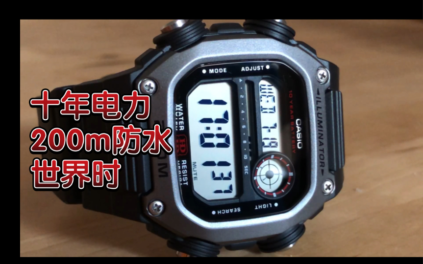 CASIO 卡西欧dw291 200米防水运动表