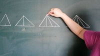 一年级数学拔尖题:巧数三角形个数的方法,秒数快数速度快人一步
