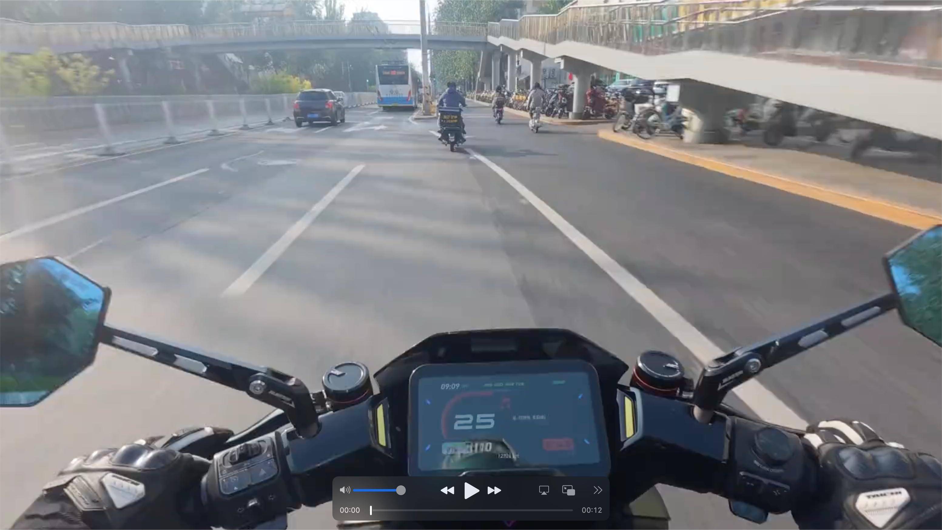 25km/小时应该达不到这效果