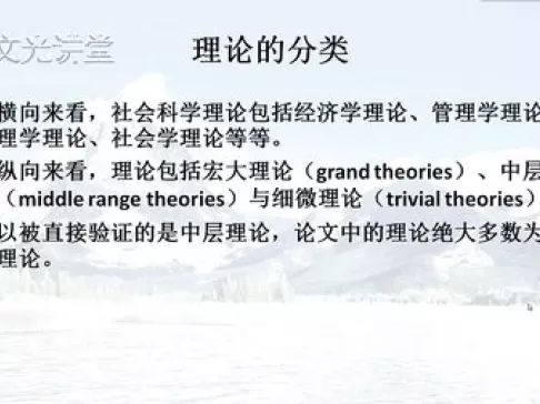 【文光讲堂】结构方程模型(SEM)2-第一讲 社会科学研究的类型与理论...