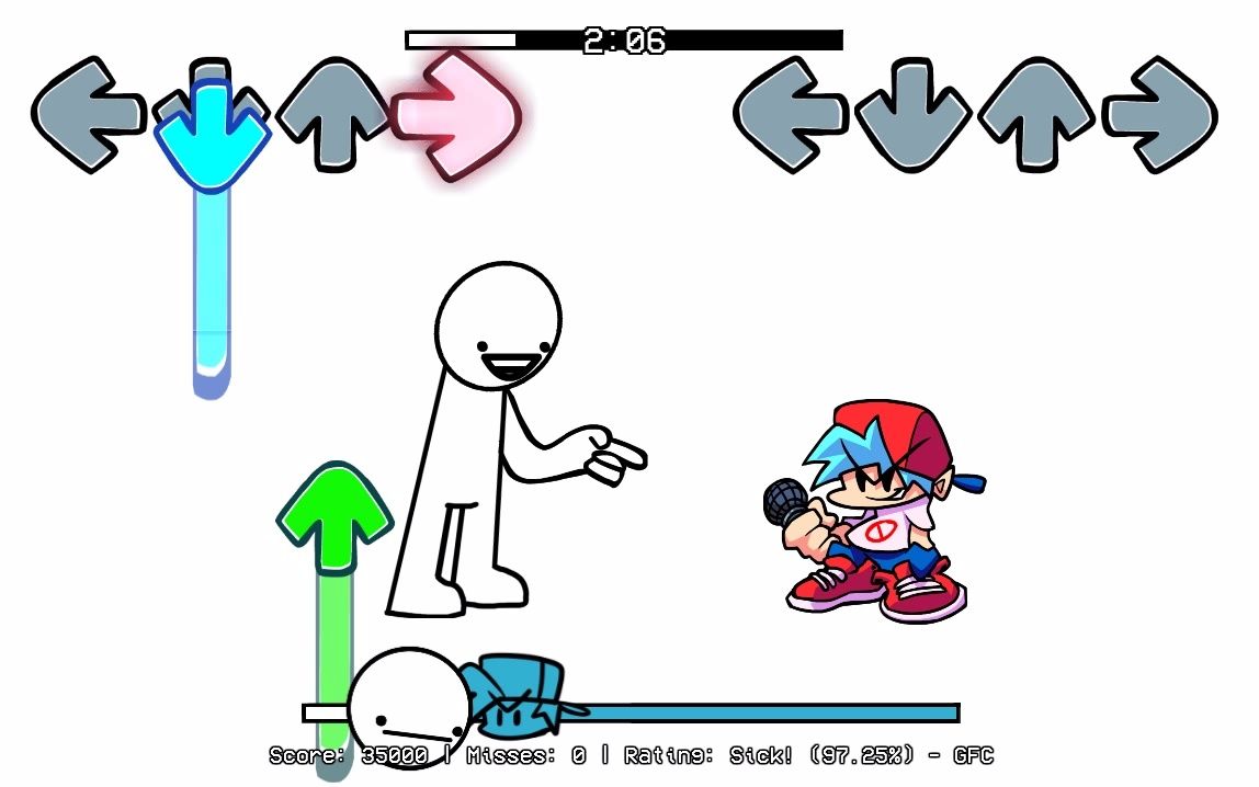 神曲警告!fnf asdf1+隐藏曲_音游热门视频