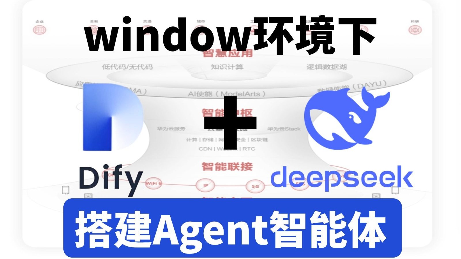 【保姆教程】Window环境下Dify+Deepseek搭建Agent智能体!-附安装...