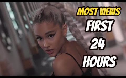 【科普向】女歌手油管前24小时点击率最高的MV排行前20,小牛新单...