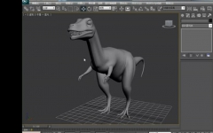 真实3D恐龙模型的制作教程03
