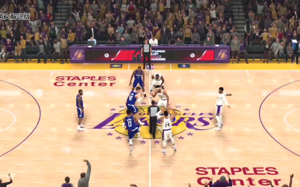 [优优有游戏]NBA2K20---NS中文解说版与PS4英文解说版实机运行对比...