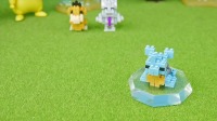 精灵宝可梦玩具 第162集 各种精灵宝可梦的乐高积木拼搭
