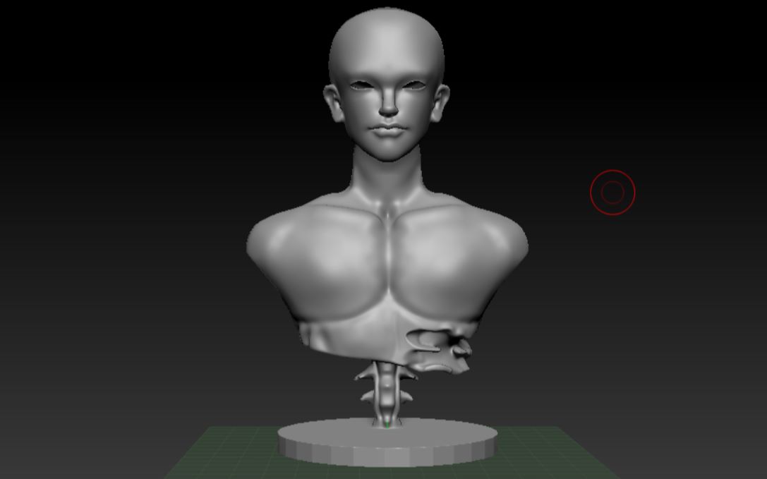 zbrush建模BJD最新结果
