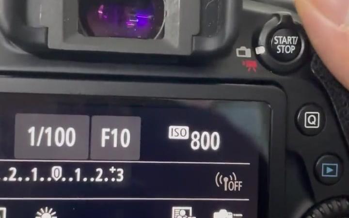 佳能相机的M档使用?快门/光圈/ISO