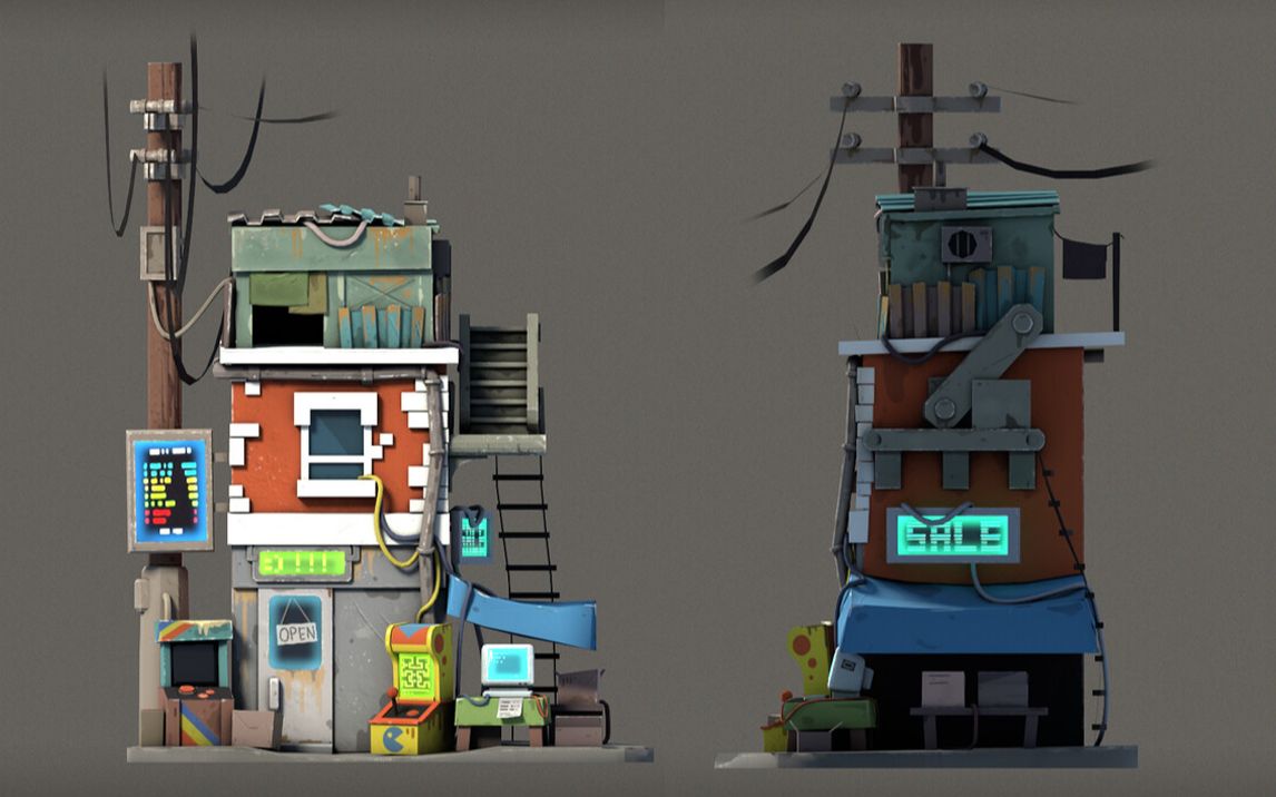 【3DMAX场景教程】简单卡通游戏模型“房子”建模案例讲解