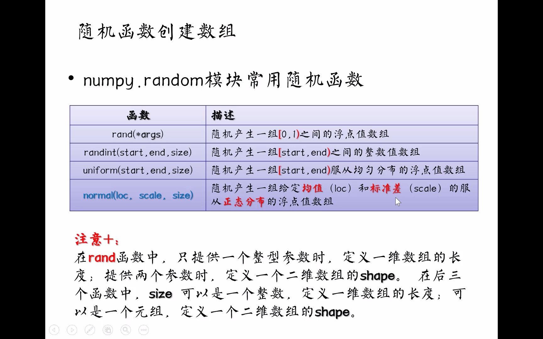 1-8 随机函数创建数组介绍