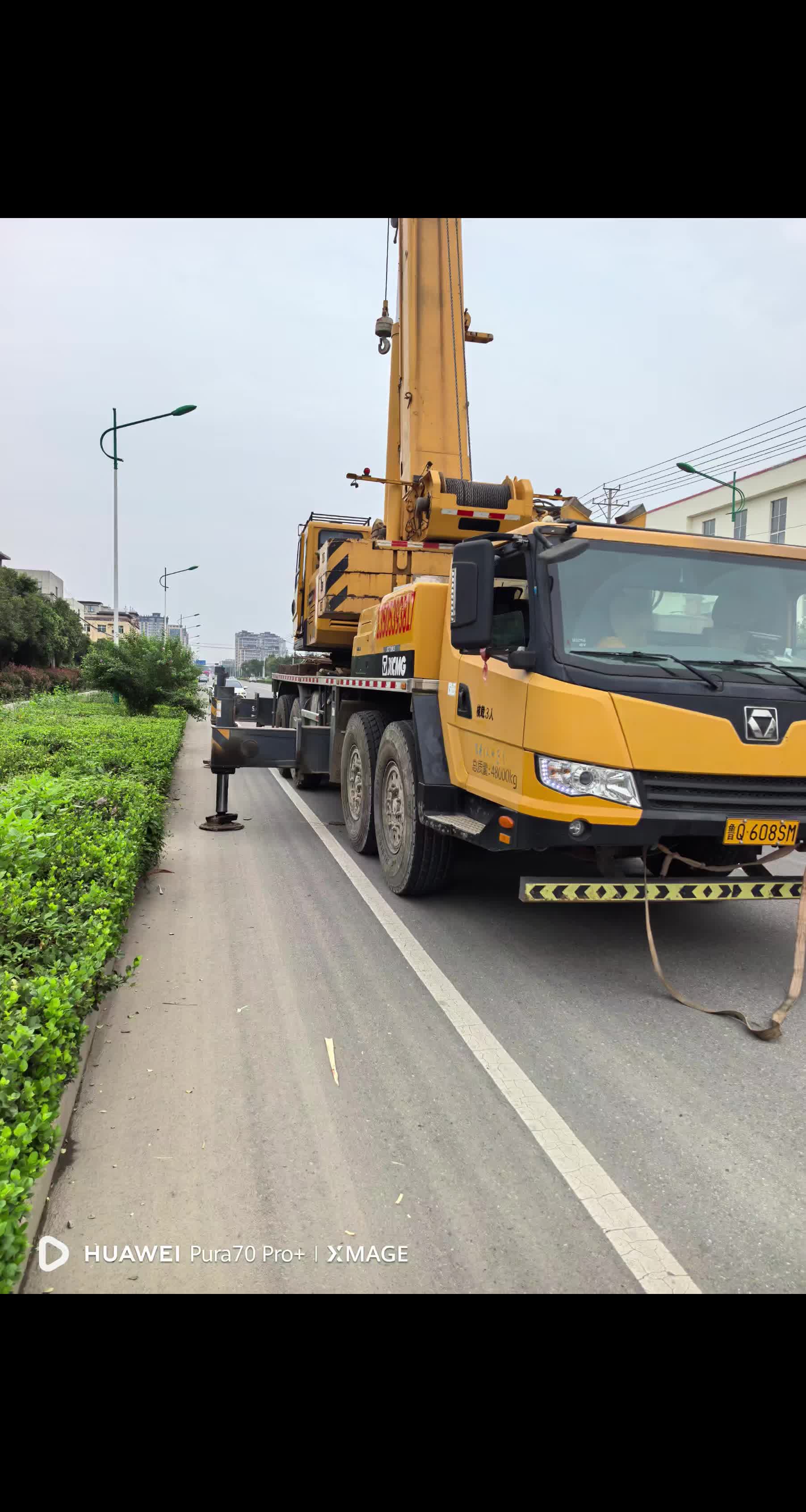 ...9条九成新轮胎!3个吊钩!@AA昊赢吊装 #吊车 #二手吊车 #汽车起重...