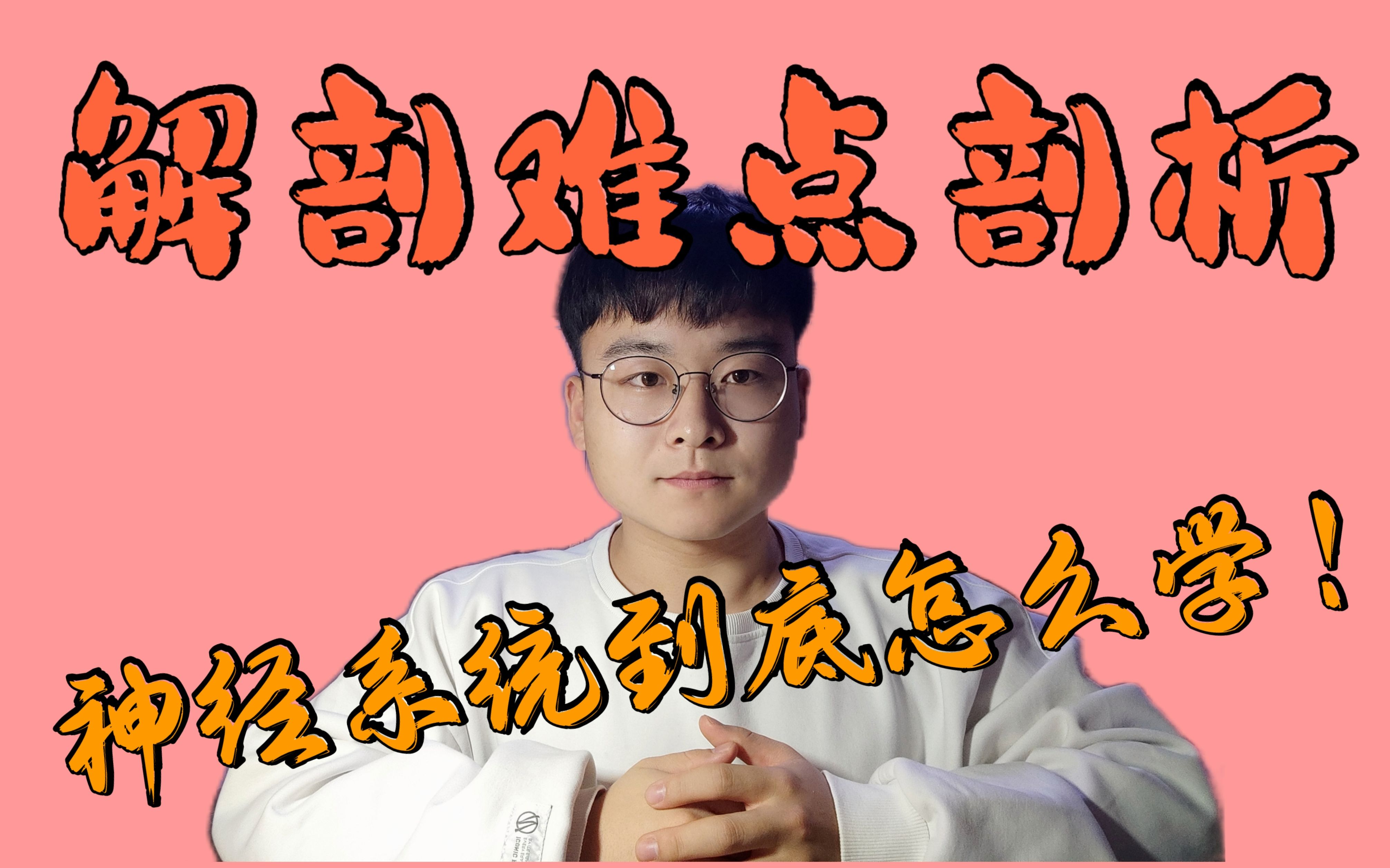 解剖难点剖析——神经系统到底该怎么学?