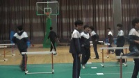 跨栏跑起跨腿教学