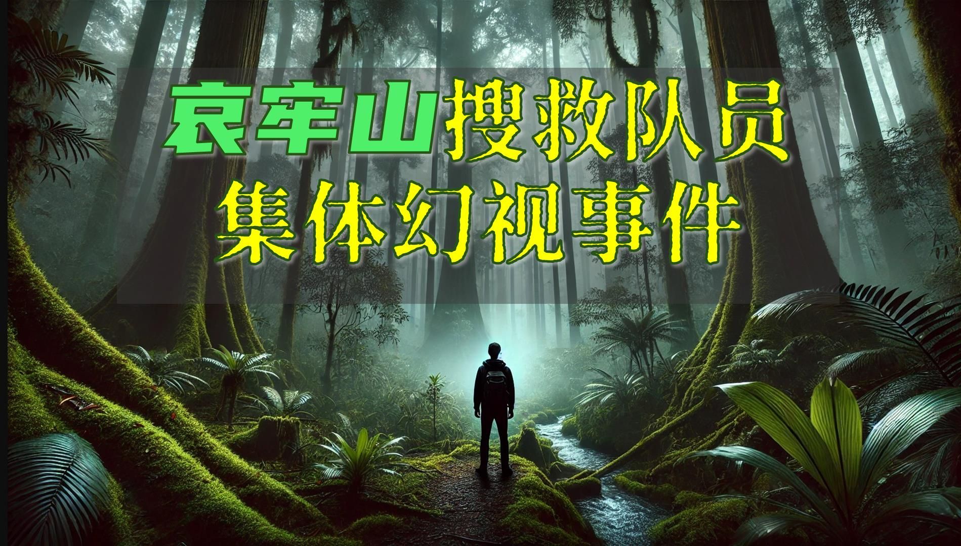十万独家故事!中国最危险的原始森林哀牢山,搜救队员集体幻视、地质...
