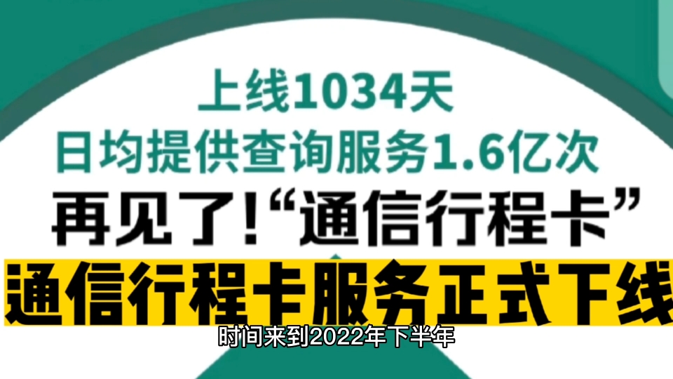 通信行程卡服务正式下线