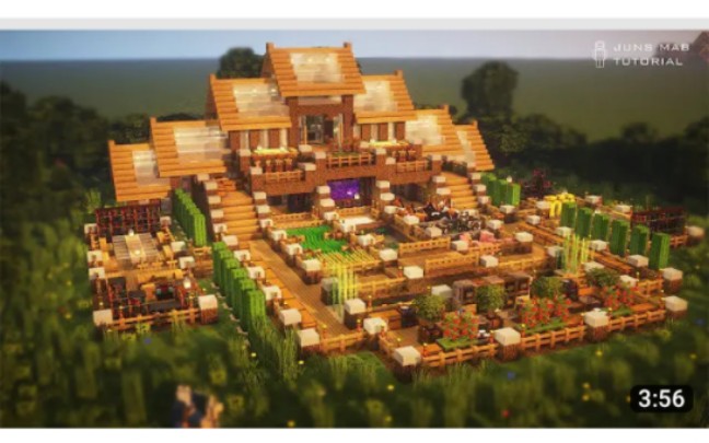 【我的世界建筑教程】带你做个生存基地