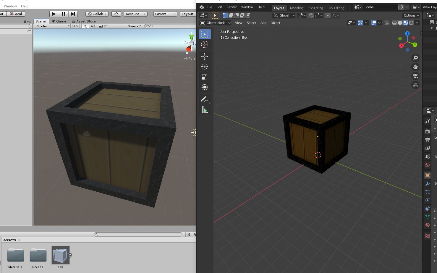 [Model]Unity3d - Blender工作流
