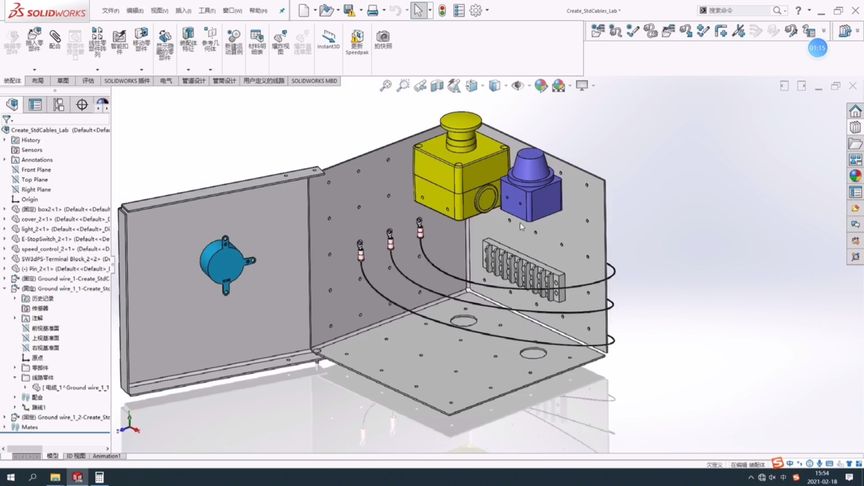 Solidworks routing 重用线路教程