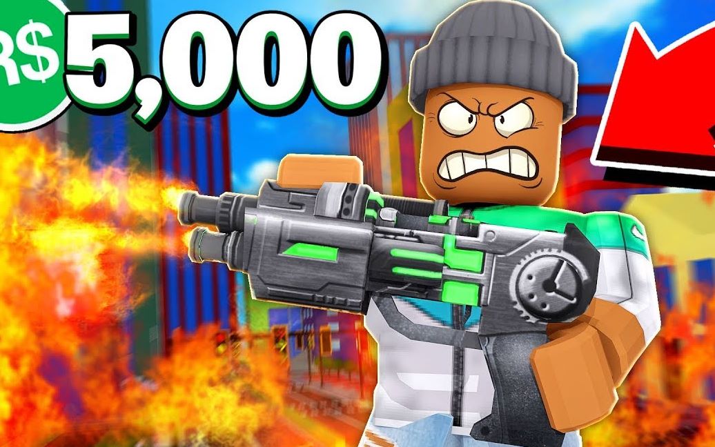 Roblox超级破坏模拟器 超级武器威力无比!建筑瞬间夷为平地!小飞象解说