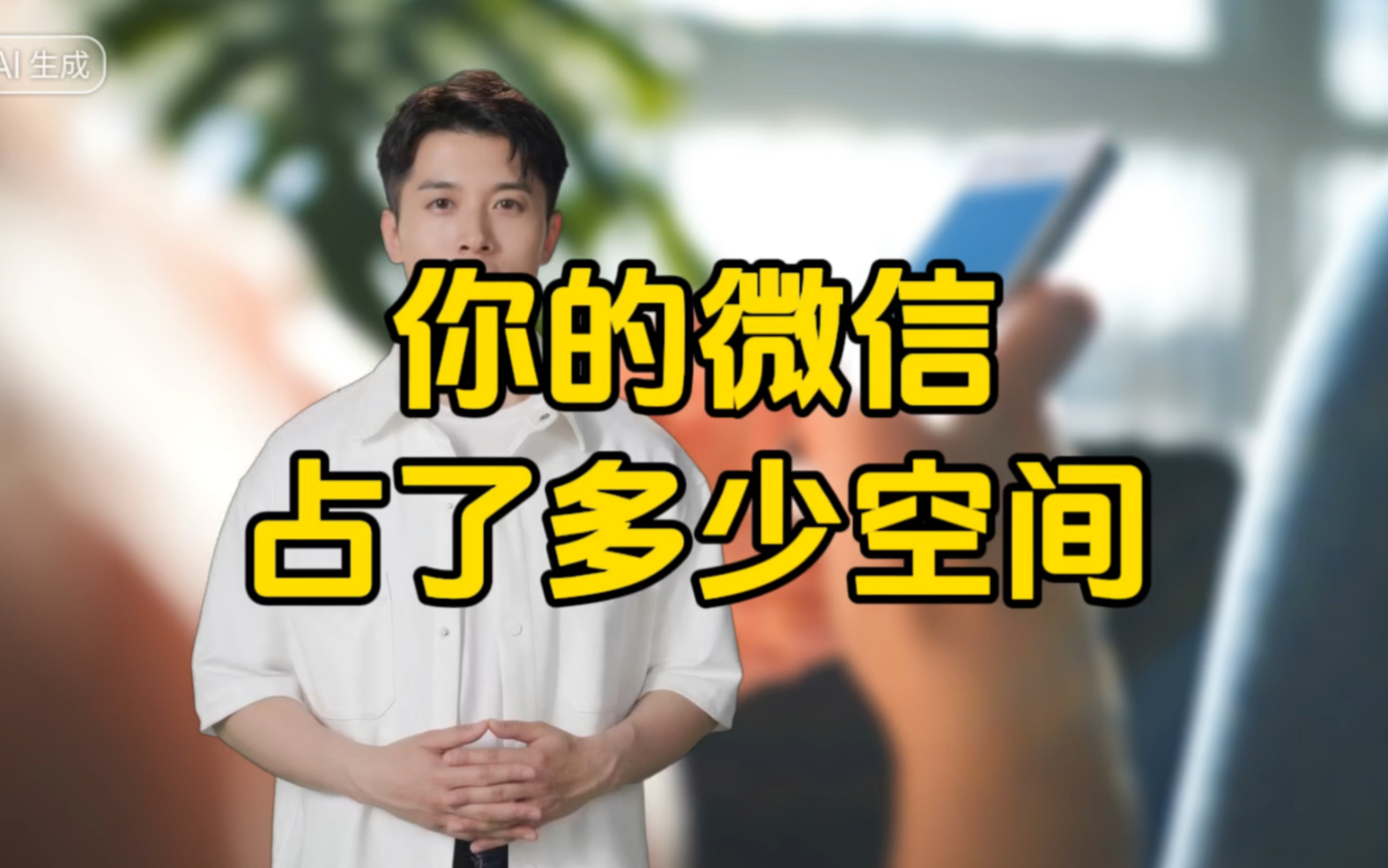 你的微信占了多少空间