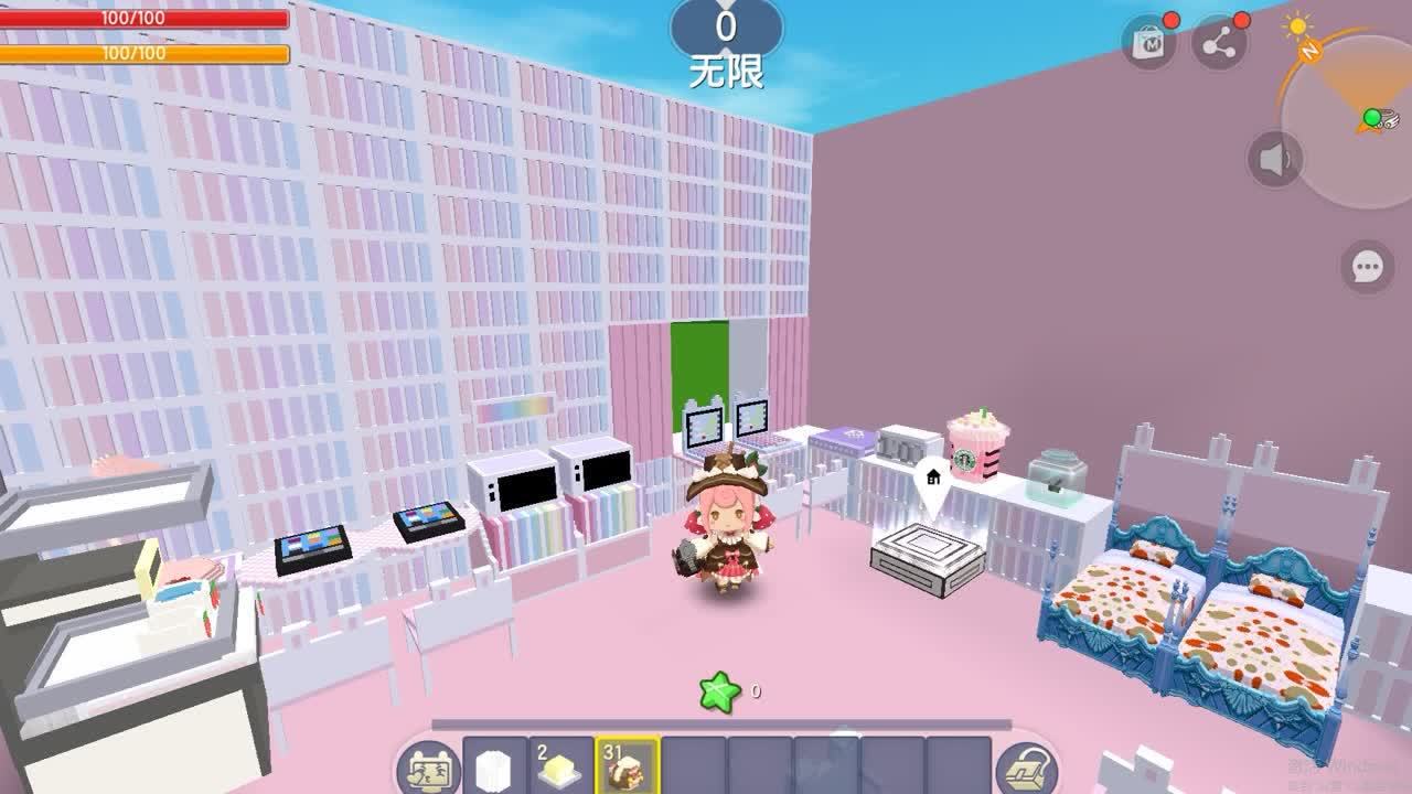 迷你世界:小夕在家的日常生活,衣柜里的这套衣服非常漂亮啊!