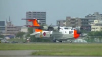 军事:日本US-1A水上飞机,采用了附面层控制及螺旋桨滑流偏转技术