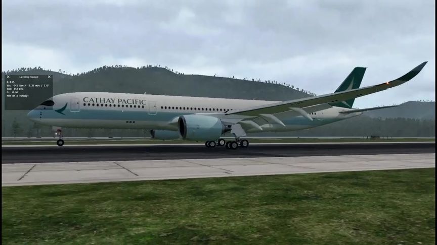 成都-香港,空客A350#模拟飞行 #不要限流 #xplane11 #空客350