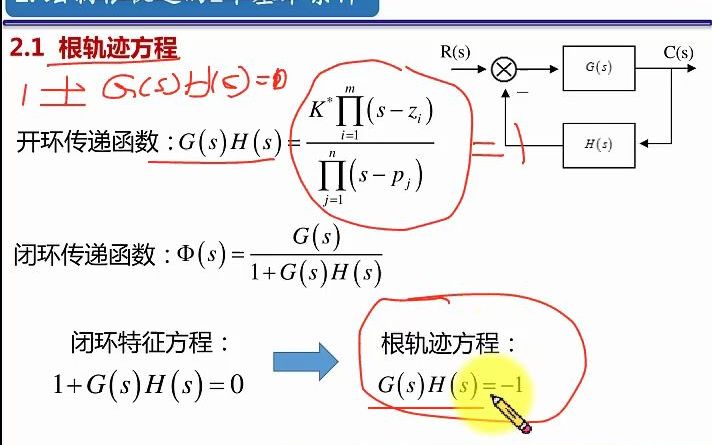 自动控制原理,180度根轨迹和零度根轨迹的本质区别:根轨迹方程!