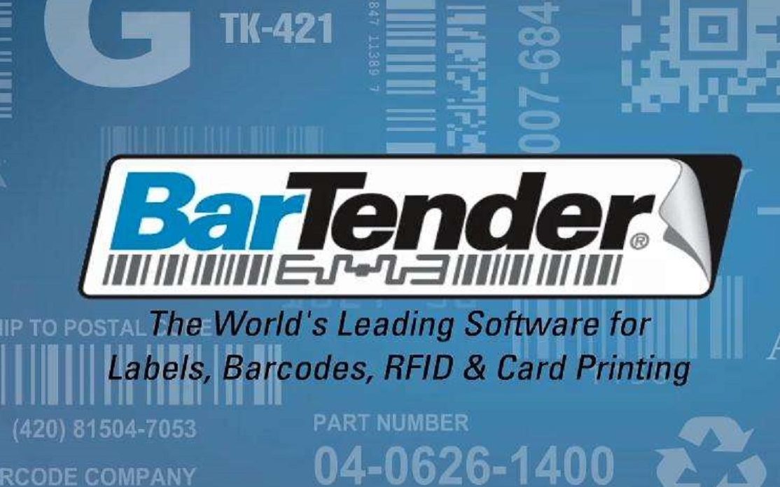 02.在Bartender里连接Excel打印