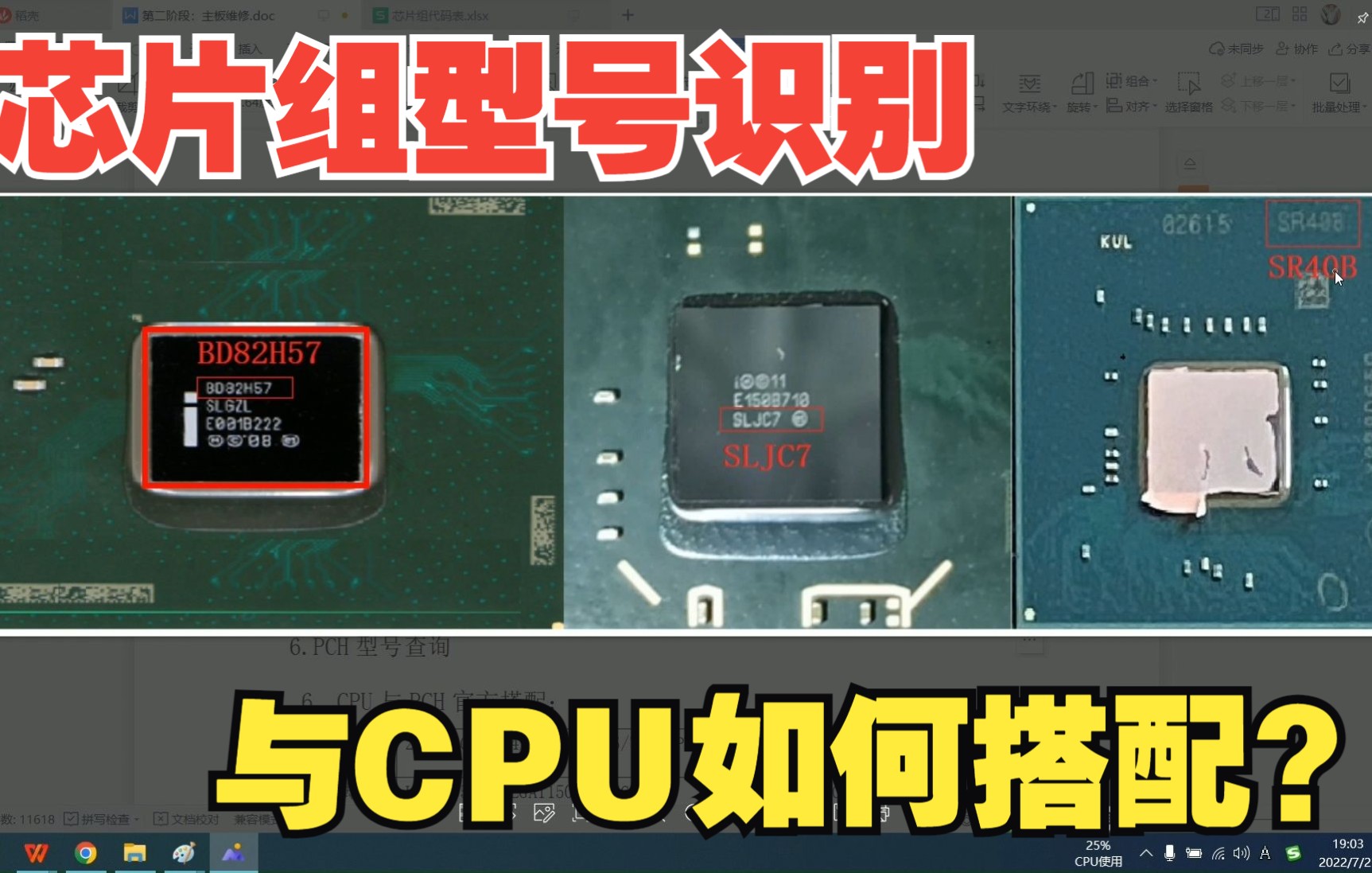 H61 Z77 B85 X99这些芯片组的型号如何识别?如何与CPU搭配?