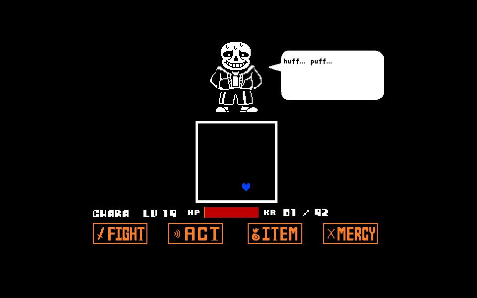 当普通玩家遇上sans模拟器(带网址)