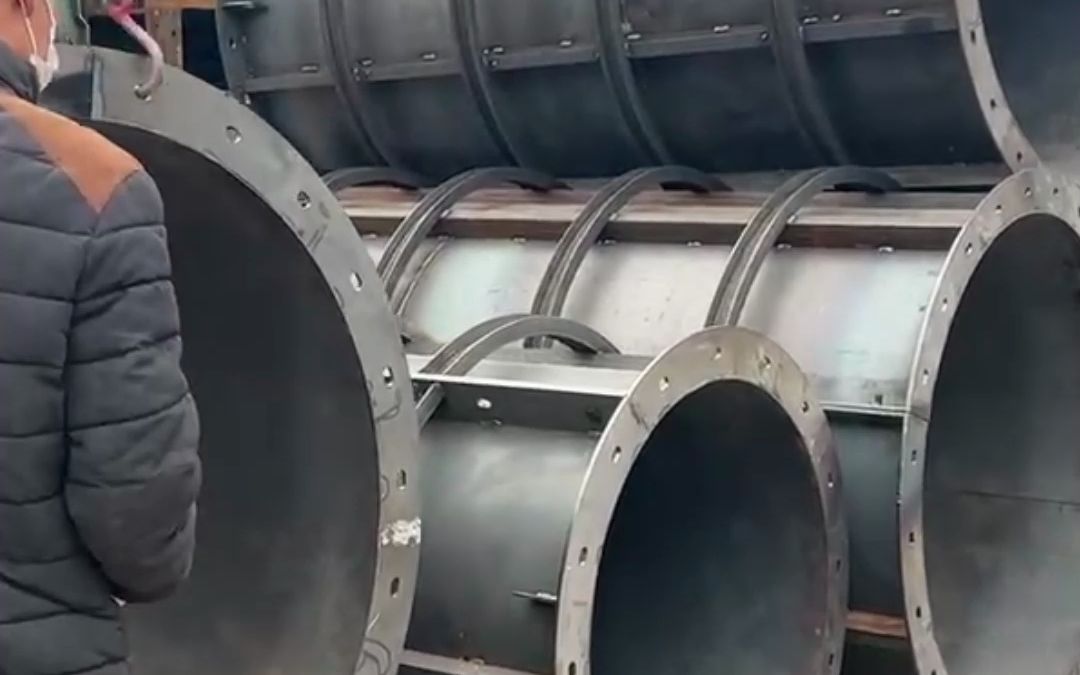 桥墩柱钢模具-桥梁柱模板讲解