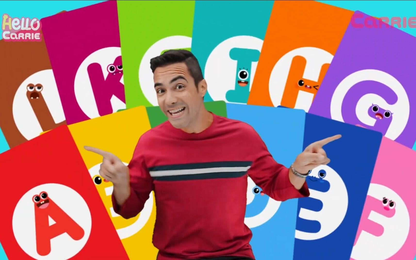 【英文儿歌】26个字母自然拼读儿歌 Alphabet A-Z Sound Song