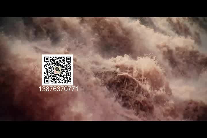 225.黄河长江奔腾不息绸子众人划桨开大船led背景视频素材我要视频网