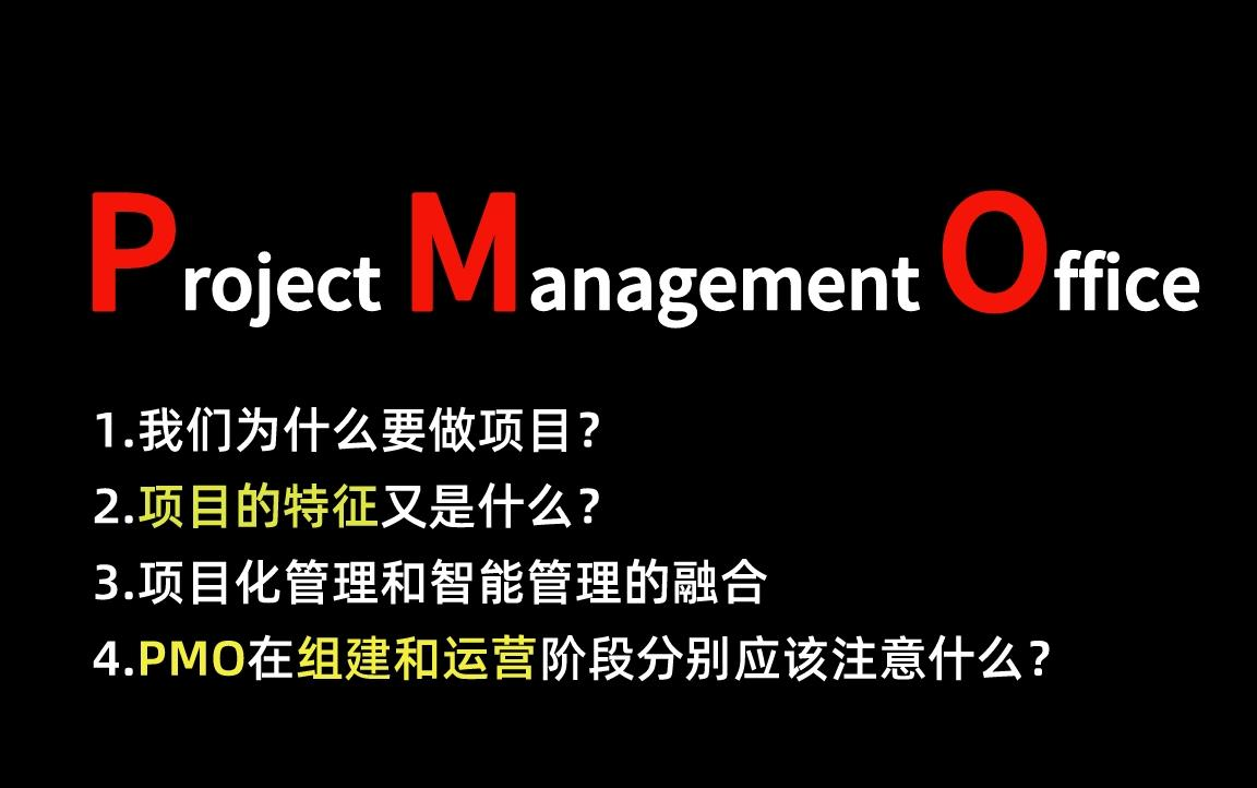 用PMO视角看项目管理,PMO能更快提升公司的综合能力