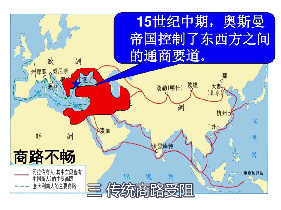 高一历史必修二第七课新航路的开辟