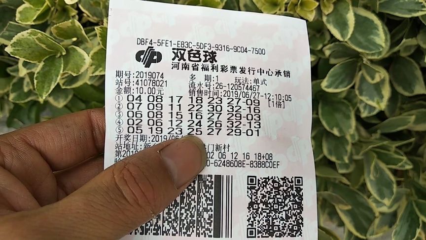 昨天五注机选意外中三注看今晚双色球了,19074期双色球看好大号