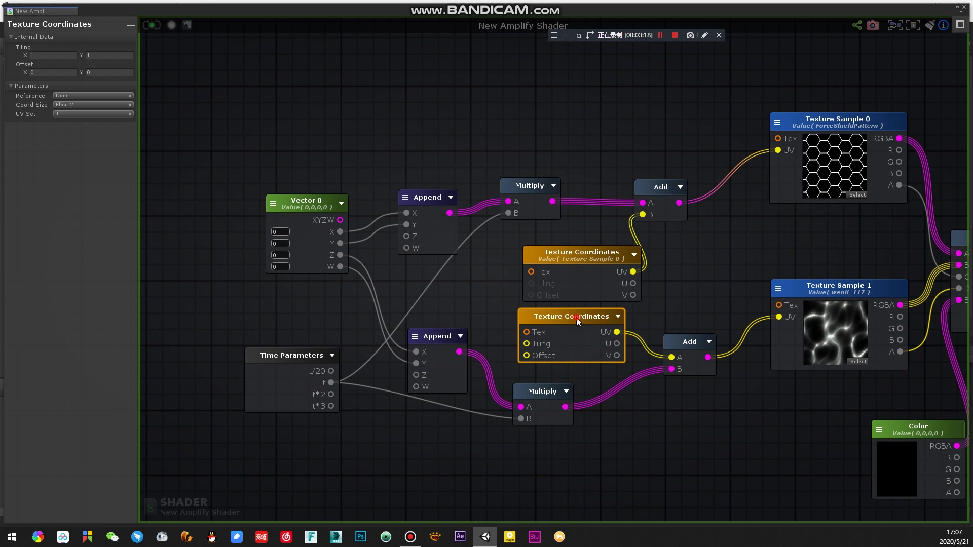 Unity 超级常用 乘纹理材质制作及案例展示